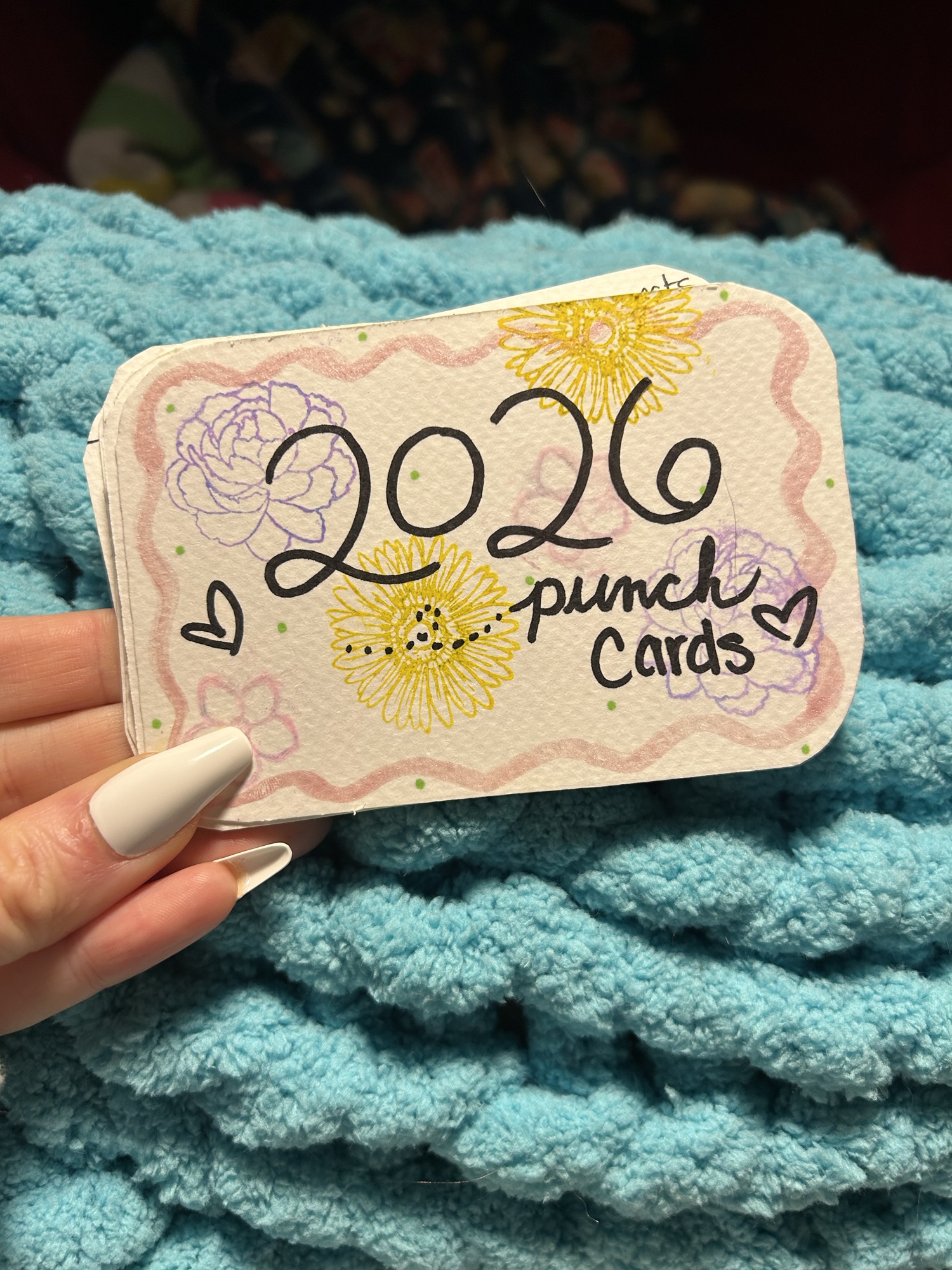 2026 Goal Punch Cards – Be Your Own Sunshine